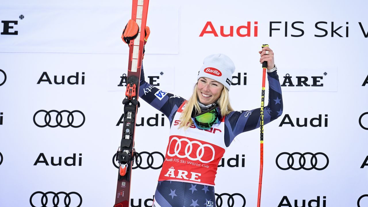 Shiffrin gana el gigante de Are e iguala el récord de Stenmark con 86 ...