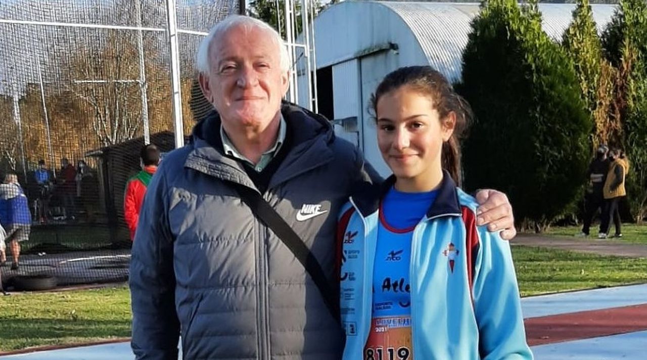 Marta Hermida bate un récord de España de martillo del año 1997 de Castells