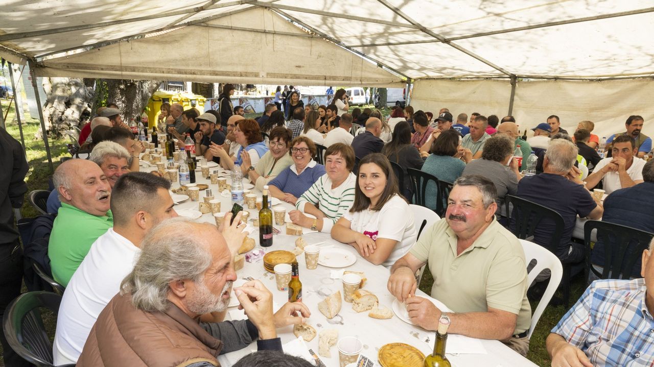 Tercera Ruta Cabalar de la comisión de fiestas de Borneiro