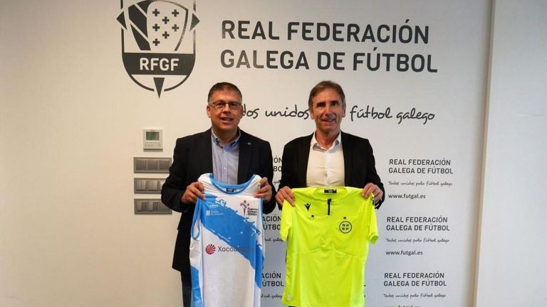 El comité de árbitros de la RFGF firma un convenio de colaboración con ...
