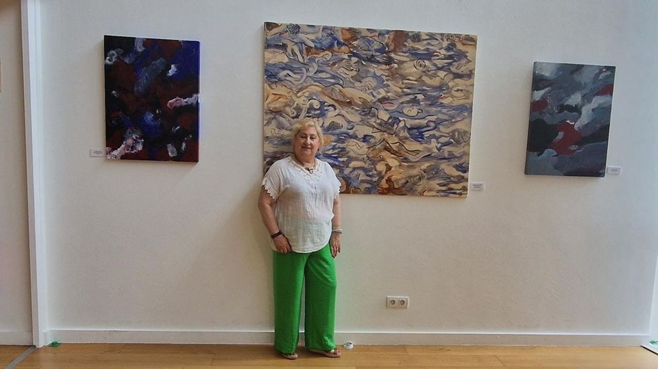 Pintura de Rojo Novais en el Museo Man Camelle: ¡no se lo pierda!