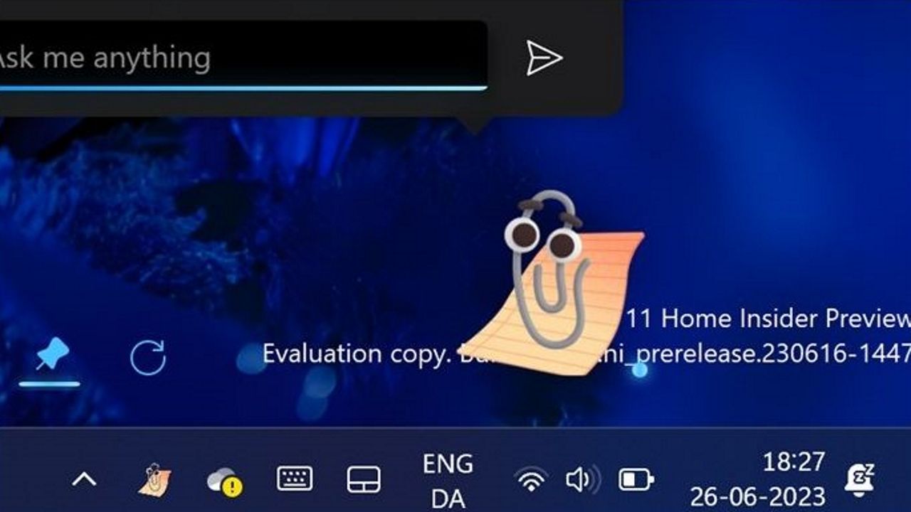 Clippy resucita como asistente de ChatGPT en Windows