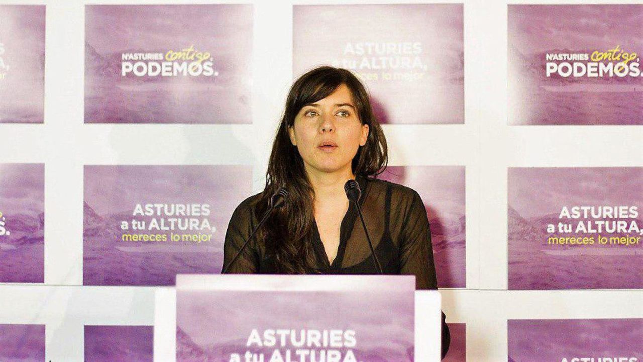 Militantes de Podemos critican la actitud de Laura Tuero