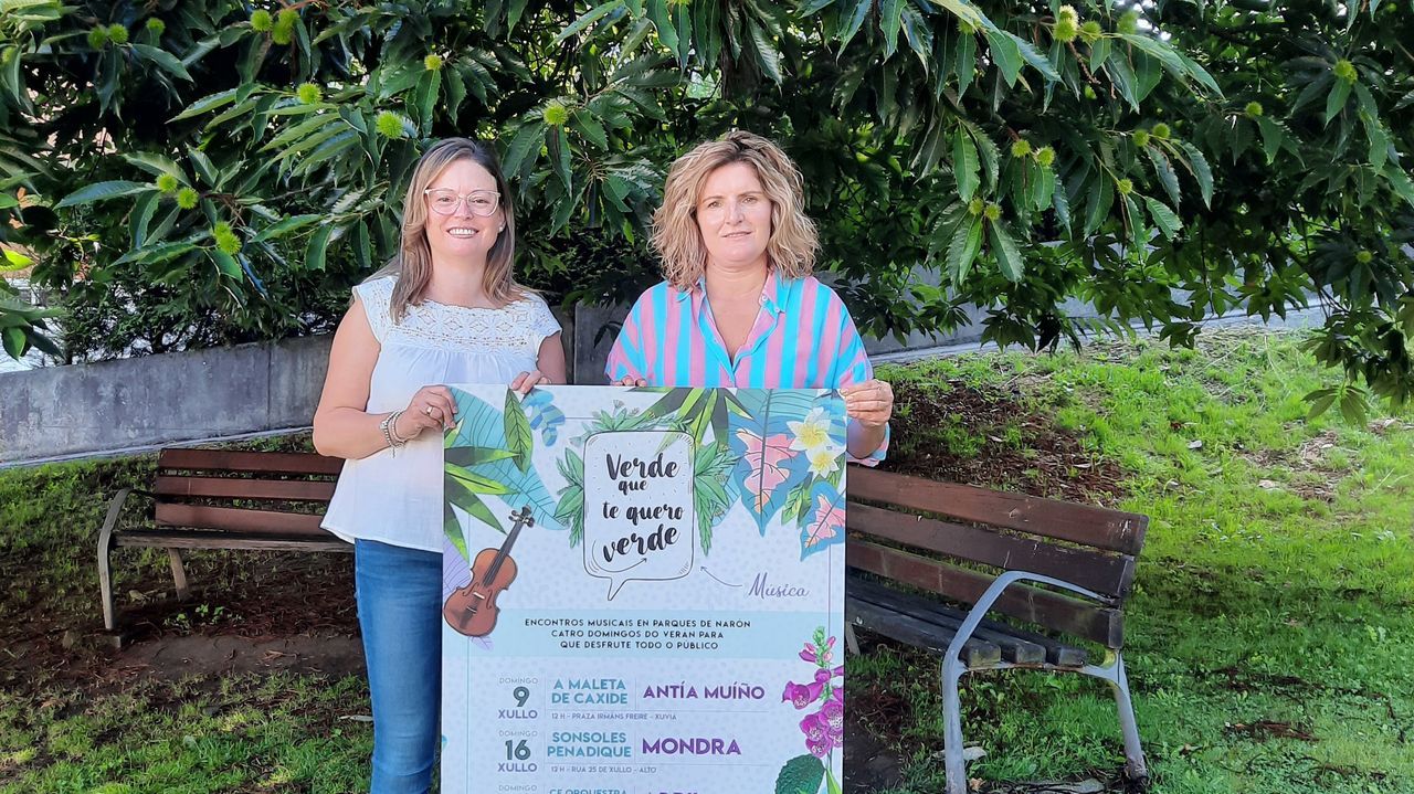 Narón abre el domingo con una doble cita musical el programa Verde que ...