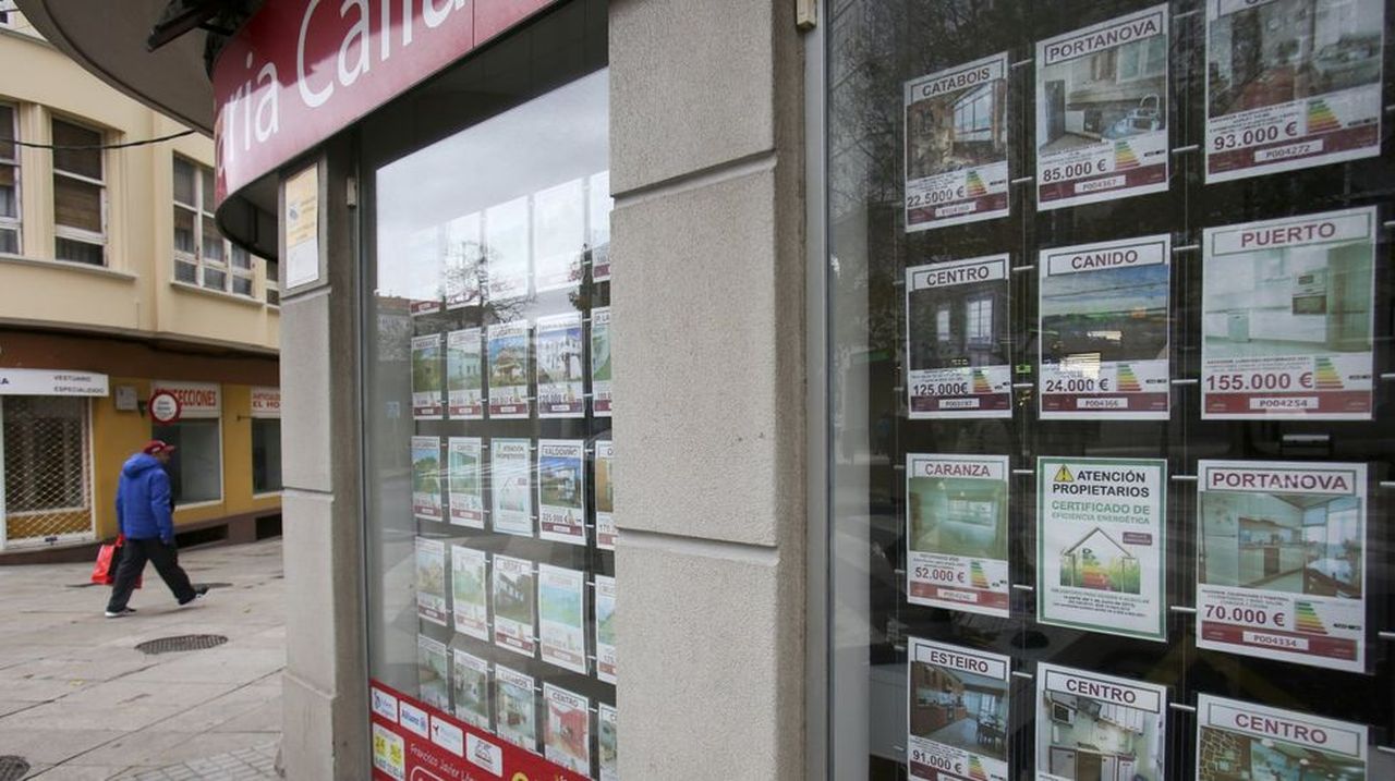 El precio de la vivienda crece un 30,9 % en Galicia y las compraventas caen un 9,5 %