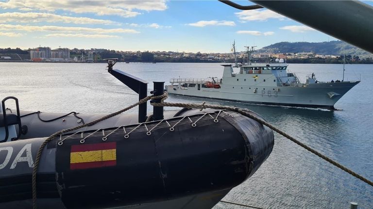 El patrullero Atalaya inicia una campaña de vigilancia en el Mediterráneo