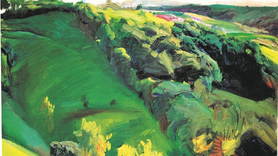 Joaquín Sorolla, también gran pintor de paisajes interiores