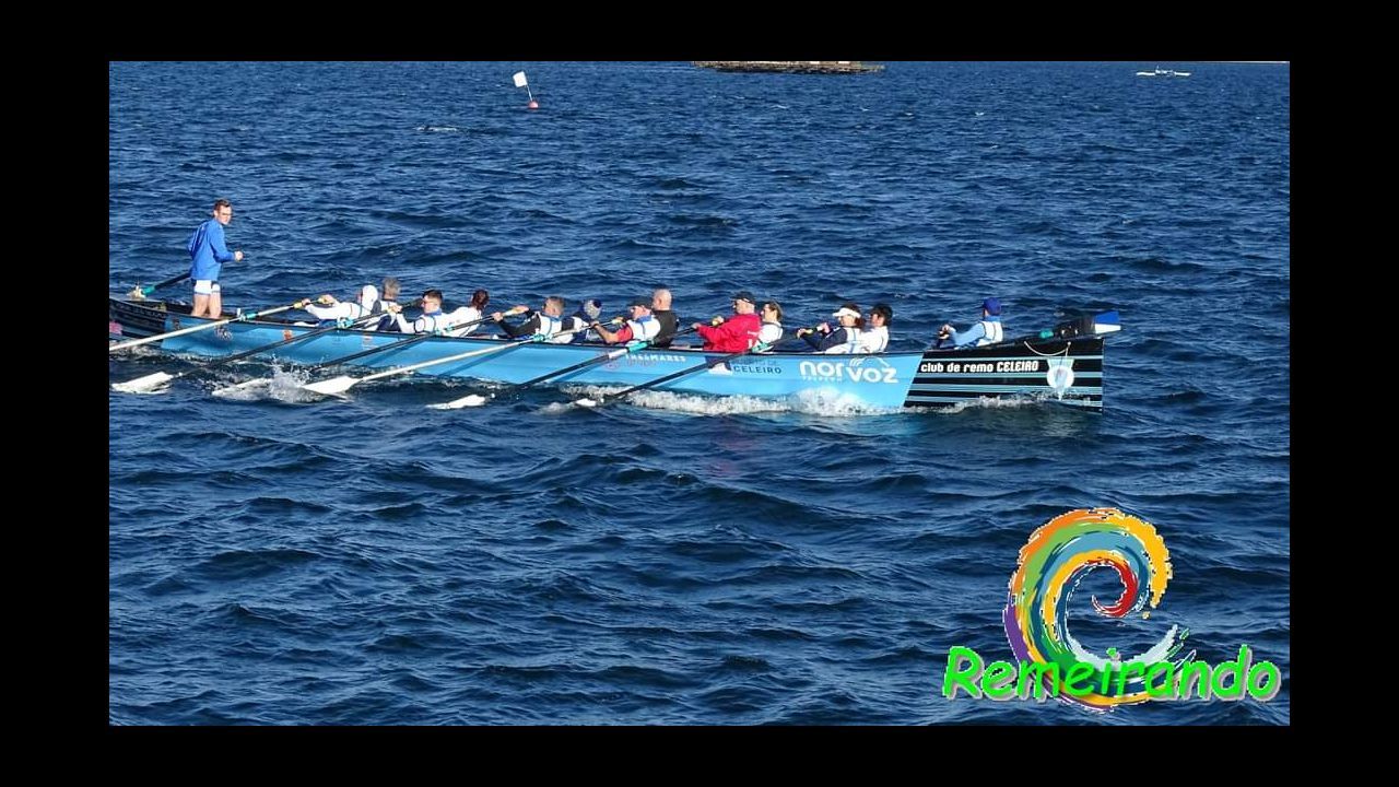 Otro triunfo para la nueva trainera del Club de Remo Celeiro
