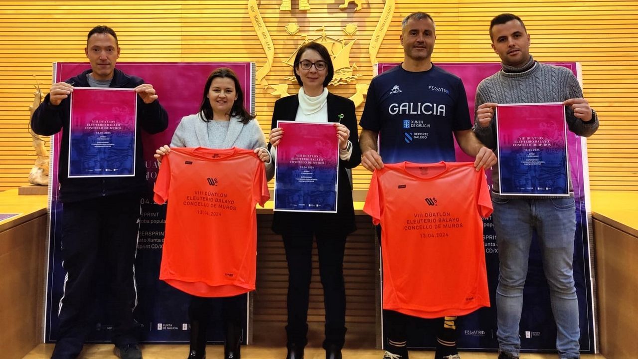 Muros acoge la octava edición del duatlón Eleuterio Balayo