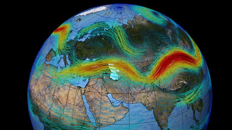 El viento influye en la duración de los días