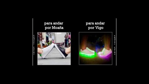 Los mejores memes del alumbrado navideño de Vigo