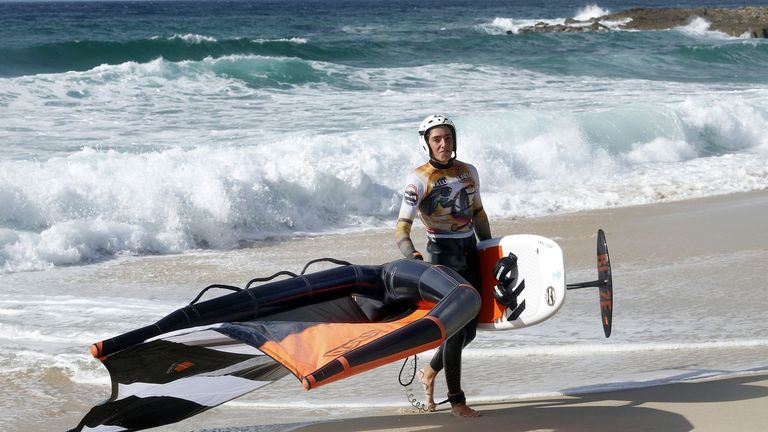 Martín Sande: el joven que sobrevuela los mares