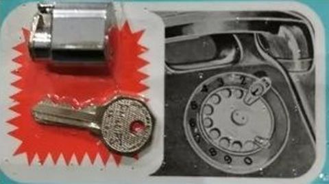 Cuando los problemas con el teléfono se solucionaban con un candado