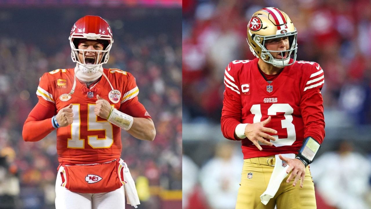 Patrick Mahomes y Brock Purdy: las grandes figuras de la Super Bowl