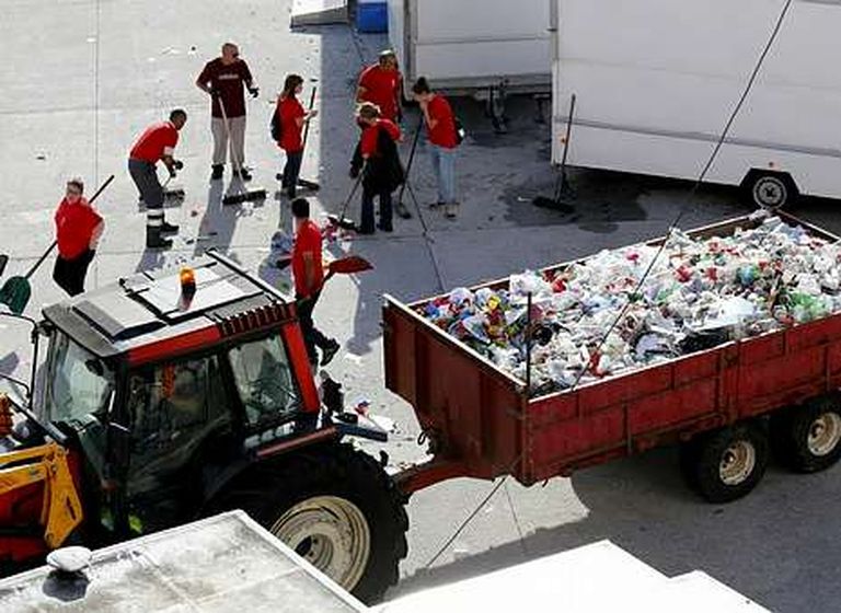 Basura por toneladas