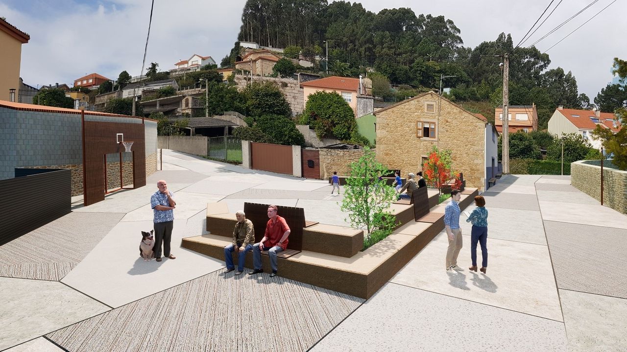 Arteixo proyecta una plaza y una senda peatonal en el núcleo de Figueroa Arteixo proyecta una plaza y una senda peatonal en el núcleo de Figueroa