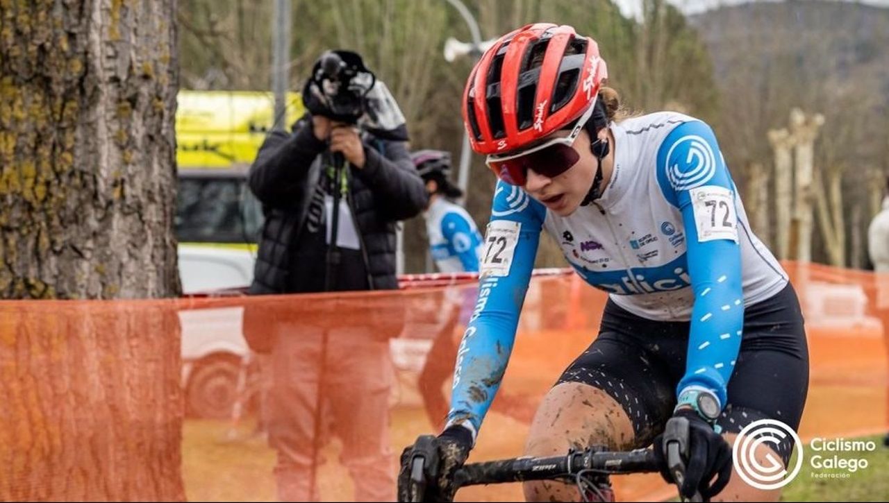 Aroa Otero, una devota del ciclocrós con tres metales al cuello