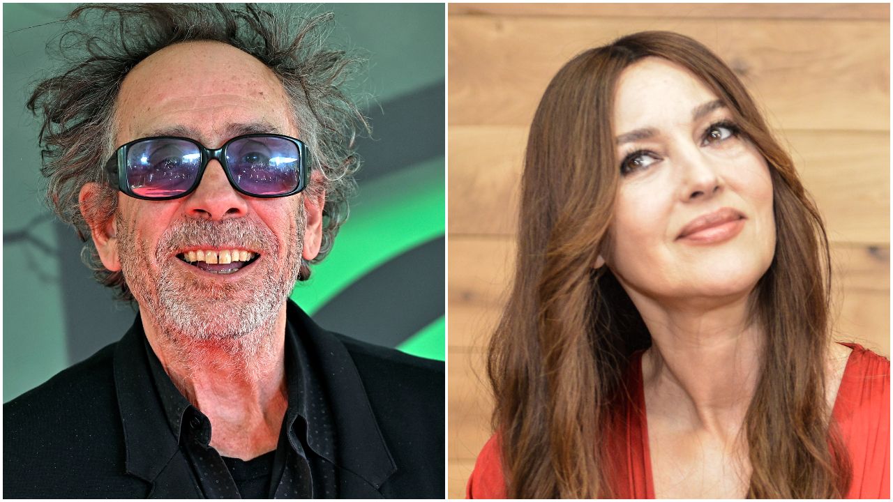 Monica Bellucci y Tim Burton, nueva pareja