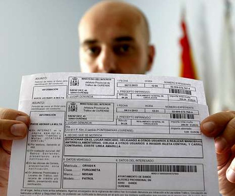Caduca el expediente al guardia civil que ponía muchas multas en Bande