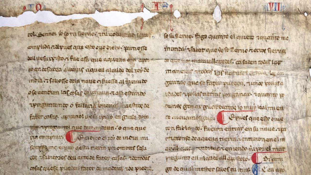 El documento de Brihuega pertenece a un códice cuyo paradero se desconoce