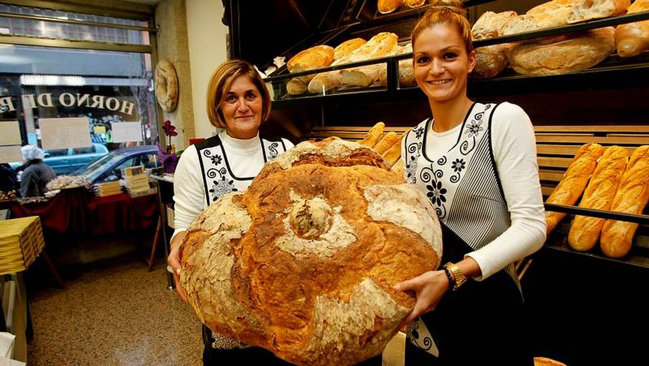Un bollo de pan de 15 kilos