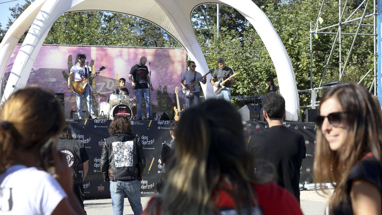 Músicos emergentes protagonizaron la macroactuación de Go!Go!Zo!