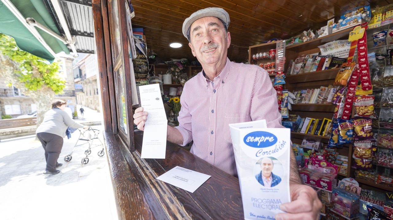 El incombustible del quiosco de Corcubión quiere volver a hacer historia