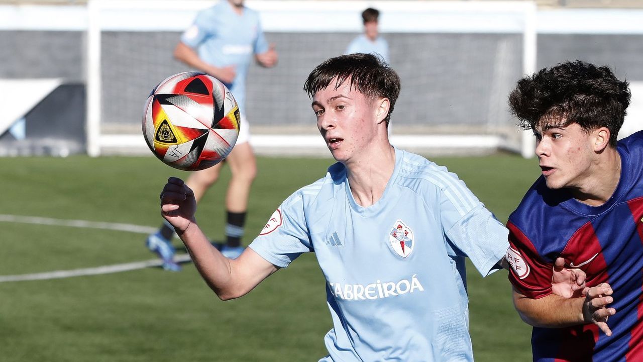 El juvenil del Celta Óscar Marcos repite con la selección española sub-18