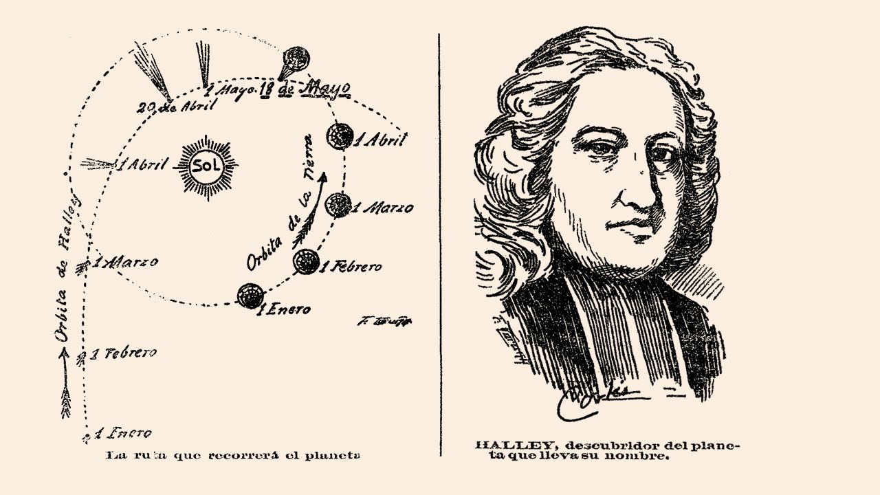 La llegada del Halley